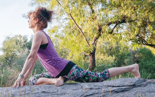 Swan Yoga Pose by Regina Kerschbaumer – Yoga Orchid